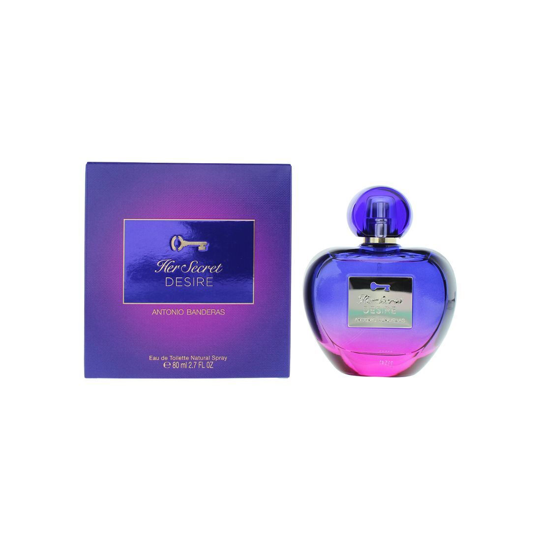 ANTONIO BANDERAS Her Secret Desire edT 80ml lady Tester — купить с ...