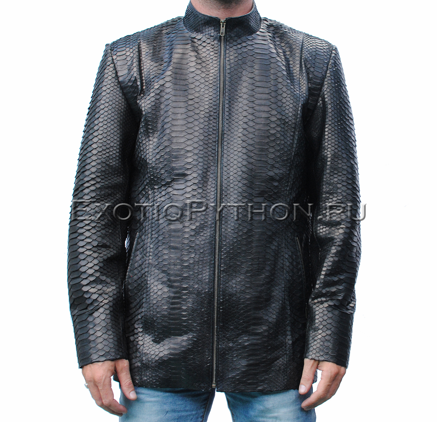 Куртка из кожи питона JT-31 - EXOTIQ PYTHON