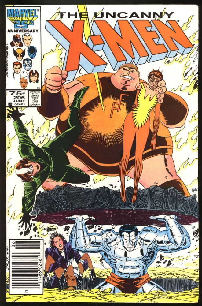 Uncanny X-Men #206 (1986) – купить за 390 руб | Чук и Гик. Магазин комиксов