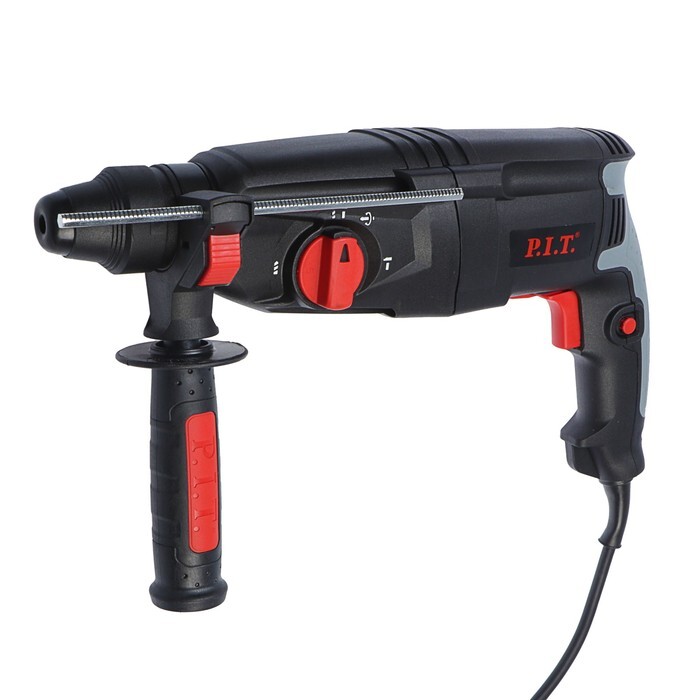 Перфоратор P.I.T. PBH26-C2, 1000 Вт, 3.2 Дж, 3 режима, SDS+, 1300 об ...