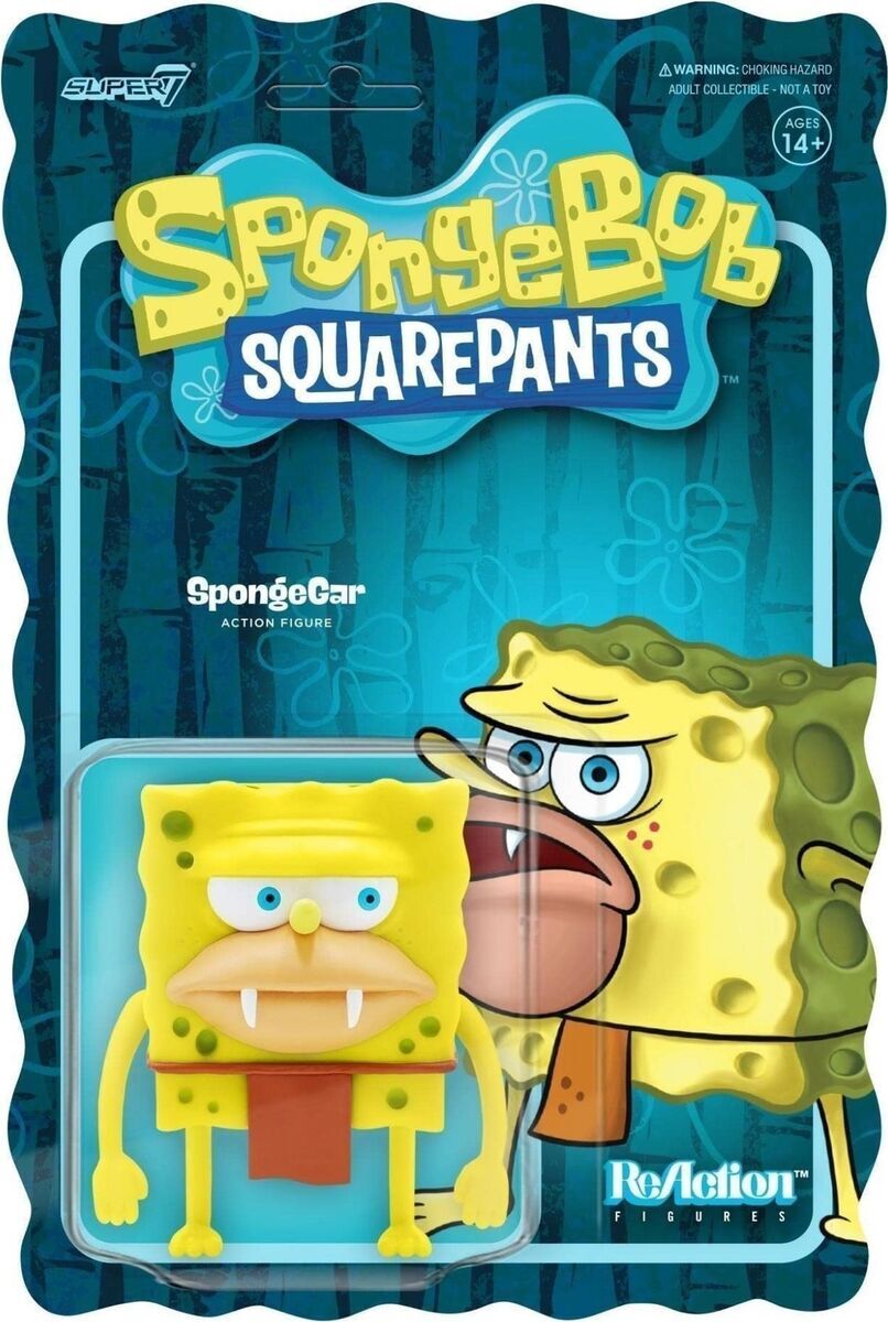 «Фигурка Super7 - Spongebob Squarepants ReAction W2 - Cave Bob» за 2 ...