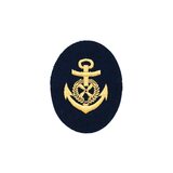 Патч NVA/DDR Army NVA patch gold anchor with propeller BLUE