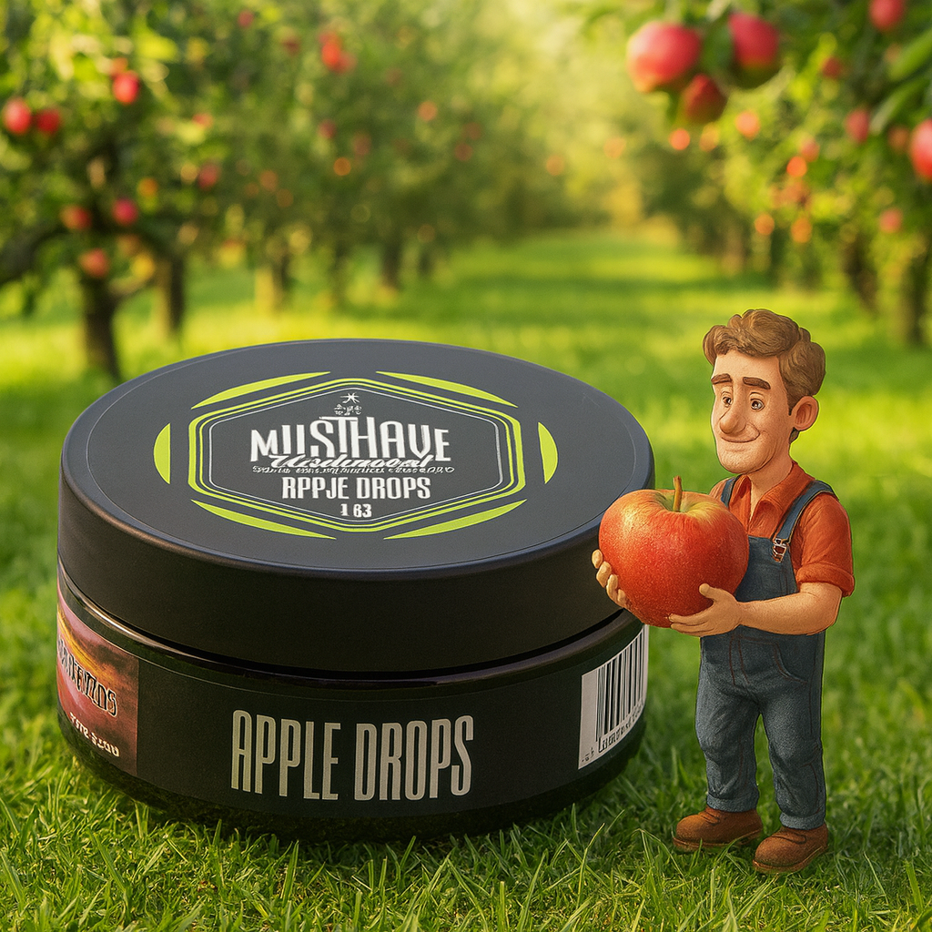 Must Have - Apple Drops 125g | Słodkie Jabłko do Shishy | Świdnica