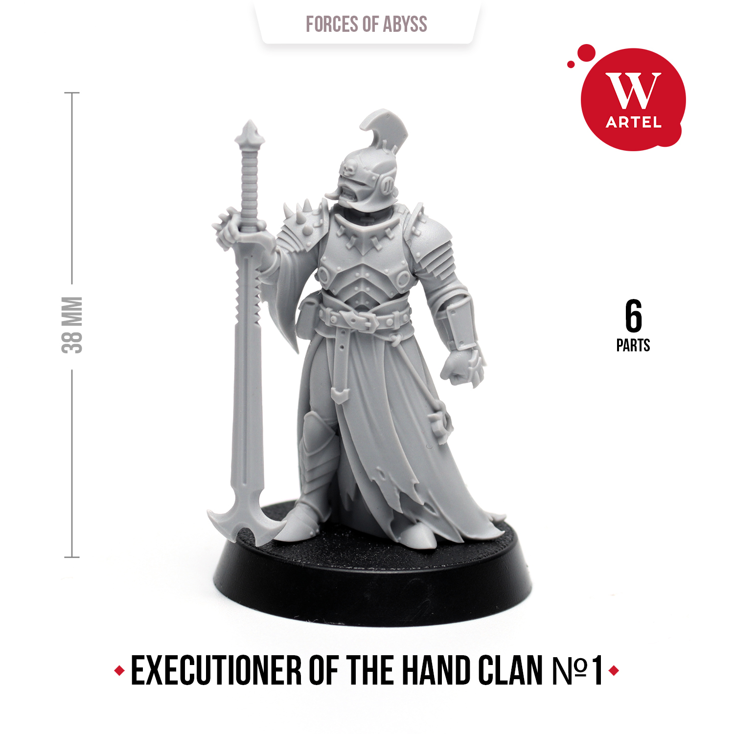 Executioner of the Hand Clan №1 – купить миниатюры по Warhammer в Artel W