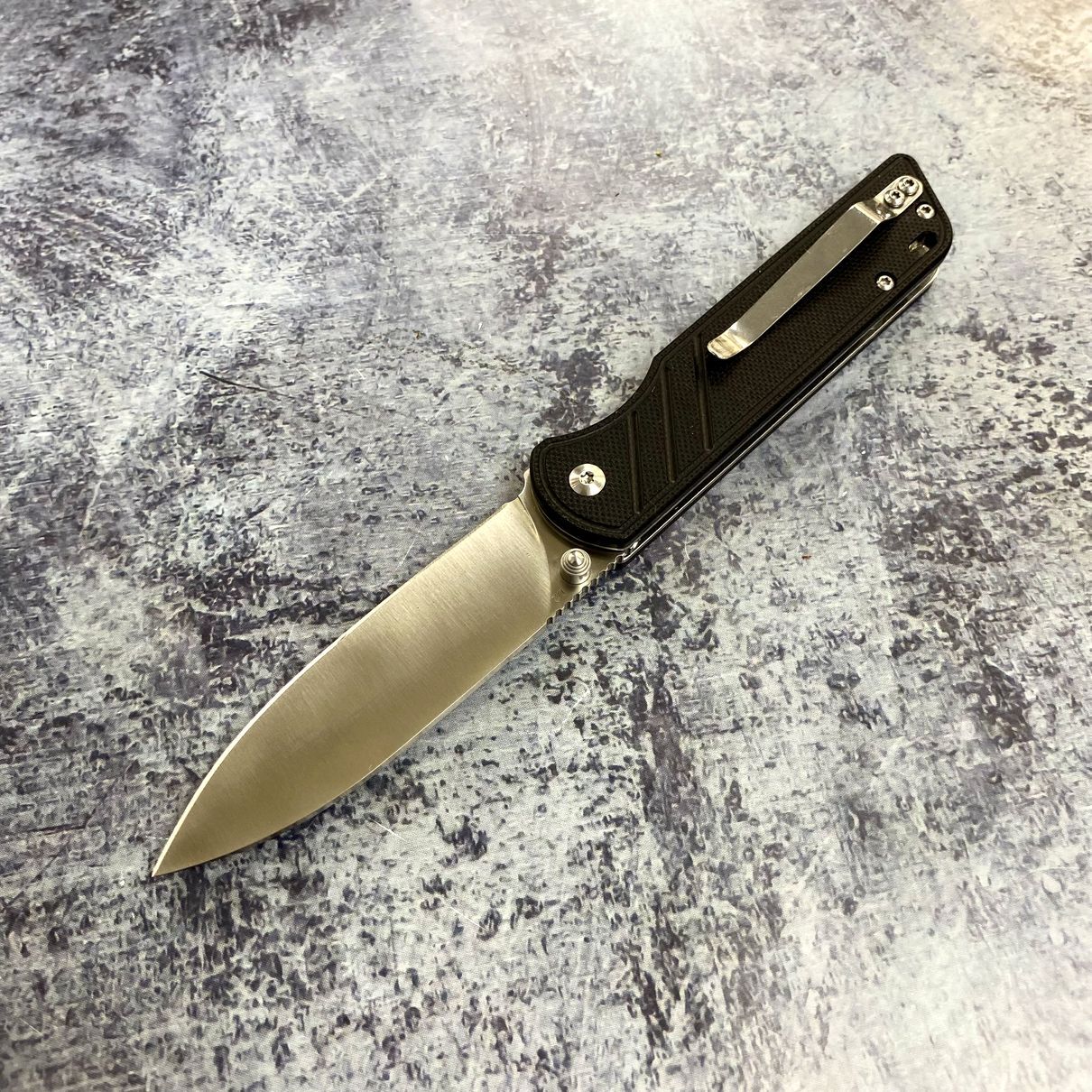 Складной нож QSP QS102-A PARROT, сталь D2, черная рукоять G10 купить за ...