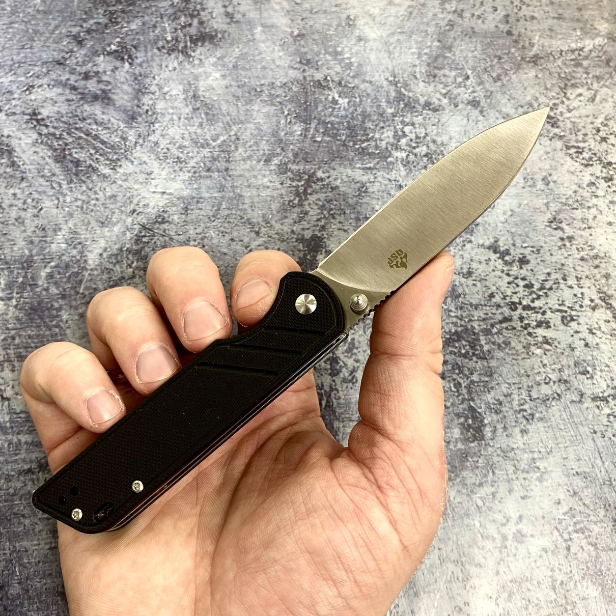 Складной нож QSP QS102-A PARROT, сталь D2, черная рукоять G10 купить за ...