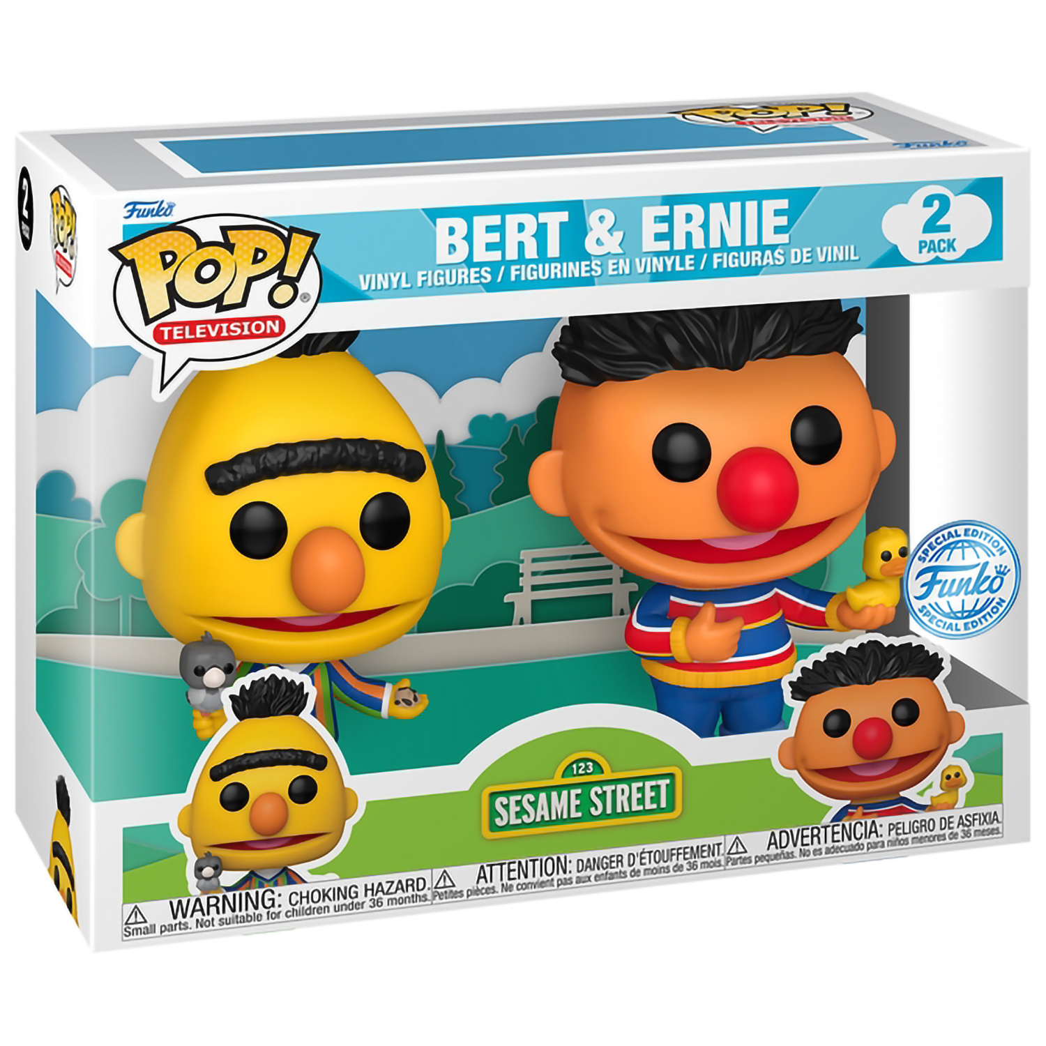 Funko POP! Sesame Street: Bert and Ernie 2PK – купить за 3990 руб | ЧУК ...