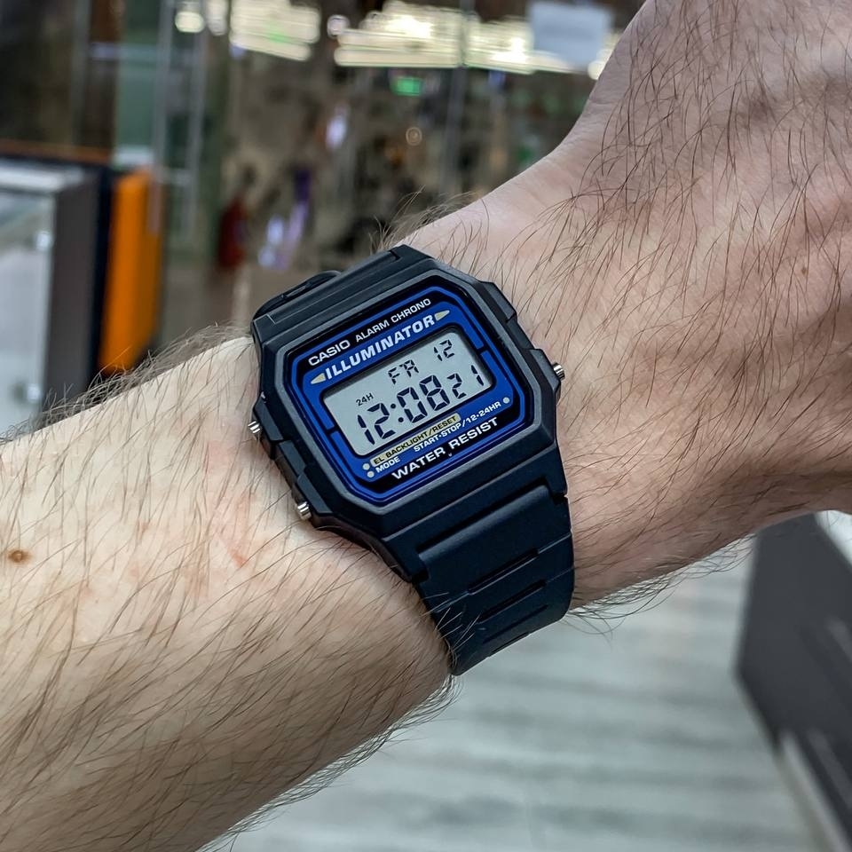 Наручные часы Casio F-105W-1A - купить по выгодной цене | Saht-Time