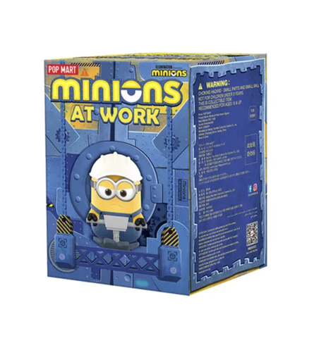 Случайная фигурка POP MART Minions at Work Blind Box – купить за 1990 ...