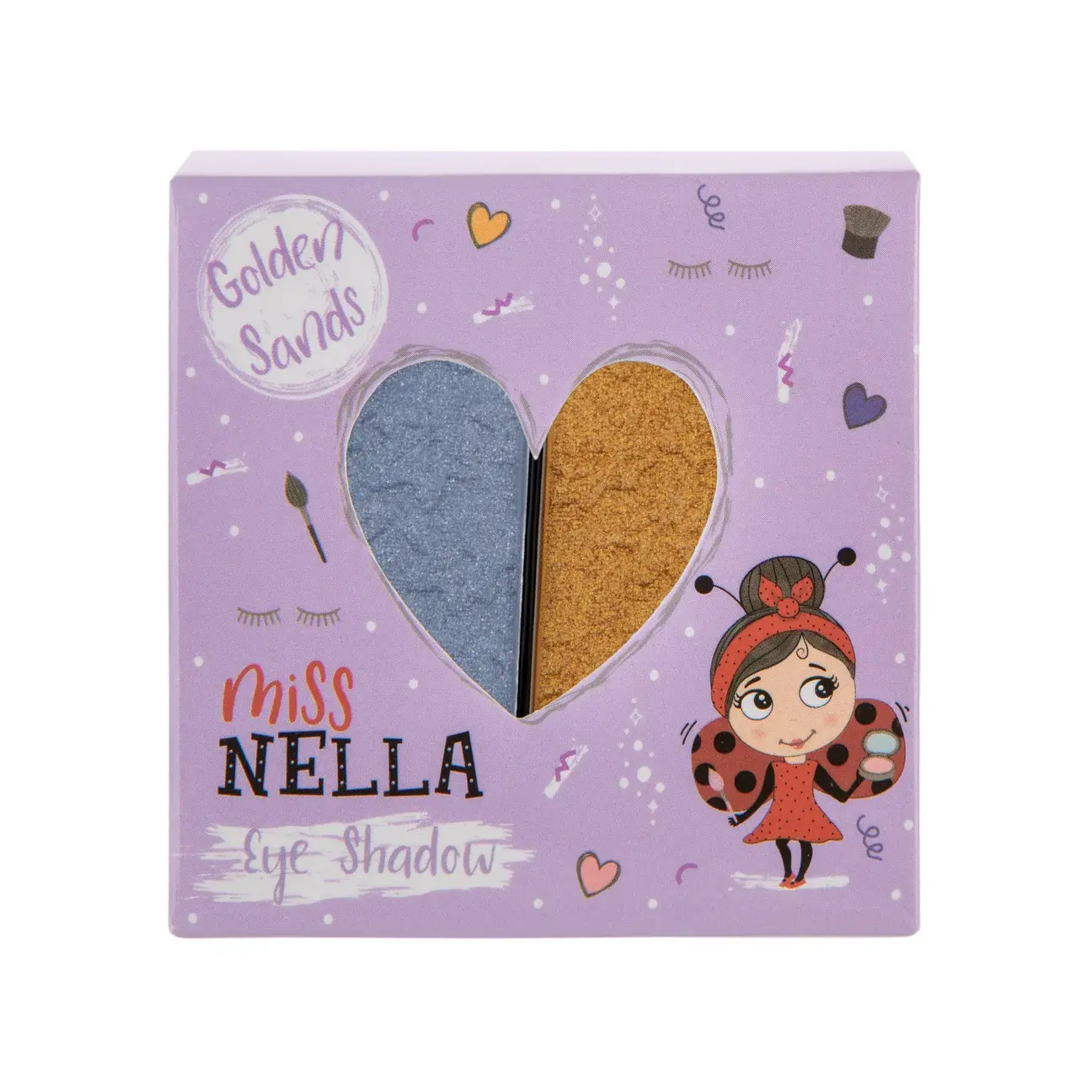 Тени для век Miss Nella Blush Golden Sands - купить по выгодной цене ...