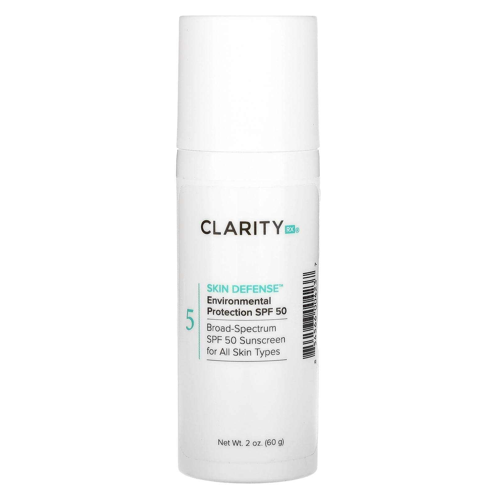 ClarityRx, Skin Defense, Environmental Protection, SPF 50, 60 г (2 ...