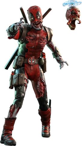 Фигурка Hot Toys Marvel Comic Masterpiece Series: Zombie Deadpool ...