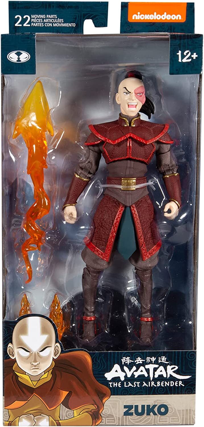 «Фигурка McFarlane Avatar: The Last Airbender Prince Zuko 7" Action ...