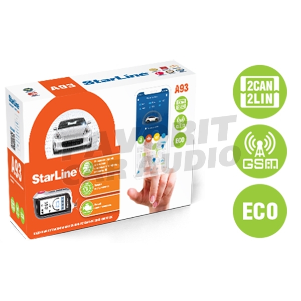 Сигнализация StarLine A93 v2 2CAN-2LIN GSM ECO – купить за 25 140 руб | Магазин автозвука ...