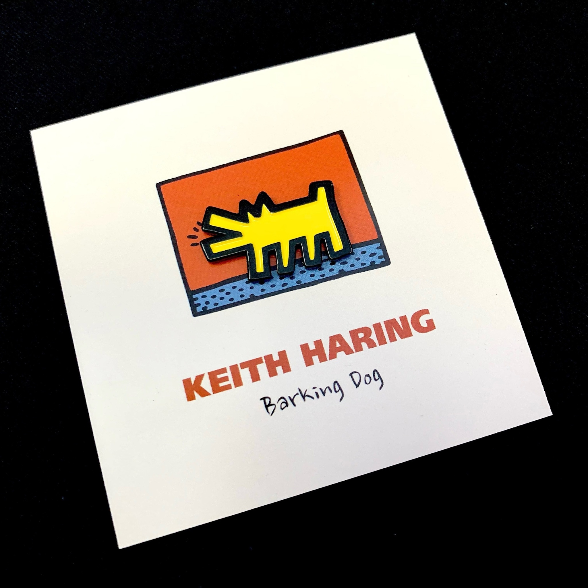 Пин "Keith Haring - Barking Dog" – купить по выгодной цене | Интернет ...