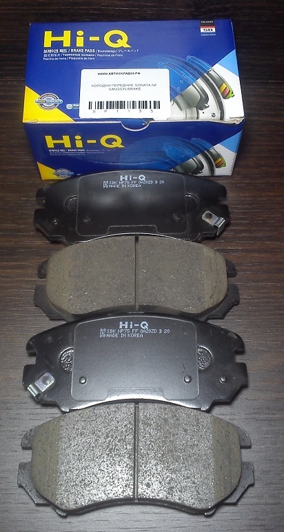 КОЛОДКИ ПЕРЕДНИЕ ELANTRA HD, SONATA ТАГАЗ, TUCSON JM 04-10, SPORTAGE KM ...