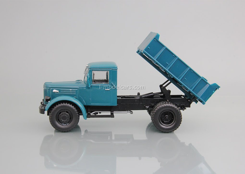 MAZ-205 dump truck blue 1:43 DeAgostini Auto Legends USSR Trucks #34