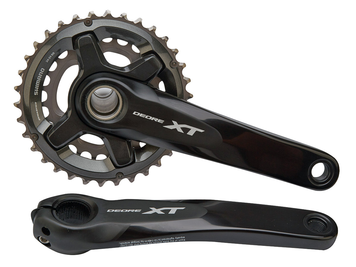 Шатуны для велосипеда Shimano Deore XT FC-M8000 – купить за 11 000 руб ...