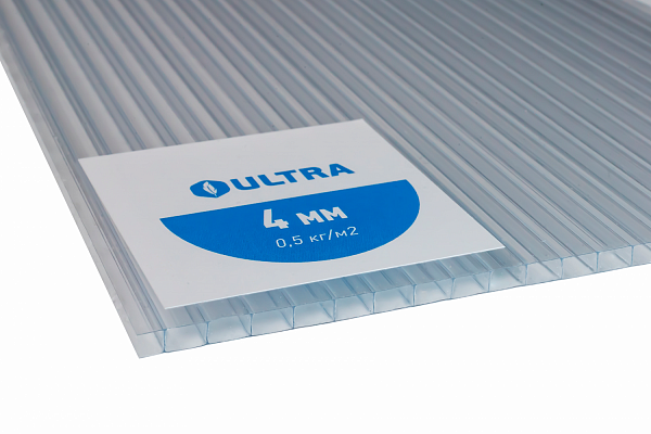 Поликарбонат 4мм ULTRA (2,1*6м) - купить по выгодной цене | МОНОЛИТ