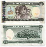 Банкнота Эритрея 5 накфа 1997 год. UNC – купить за 229 ₽ | BANKNOTNIK
