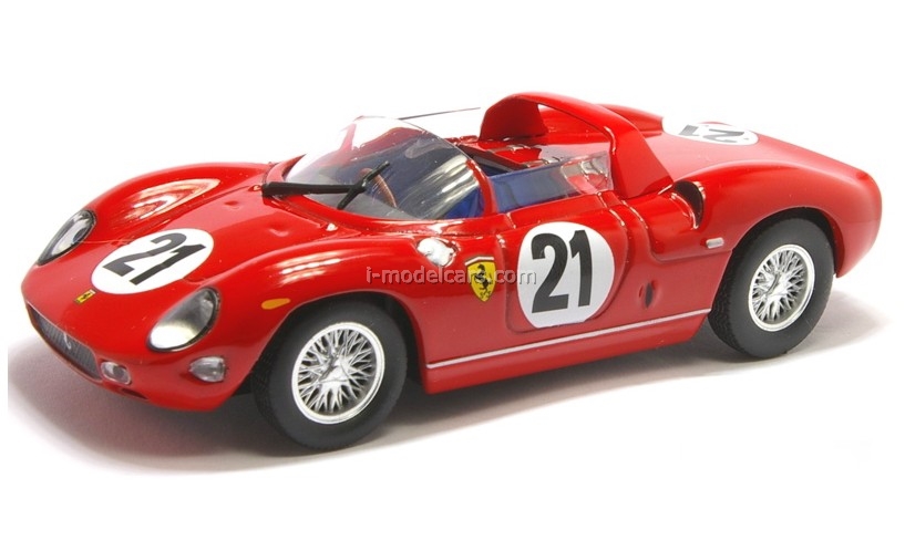 MODEL CARS Ferrari 250 P #21 red 1:43 Eaglemoss Ferrari Collection #43