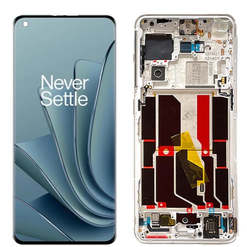 Дисплей для OnePlus 10 Pro AMOLED в сборе с тачскрином на рамке (Black ...