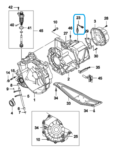 ДАТЧИК (ВЫКЛЮЧАТЕЛЬ) ЗАДНЕГО ХОДА MATIZ 0,8-1,0, AVEO 1.2 ALL GM ...