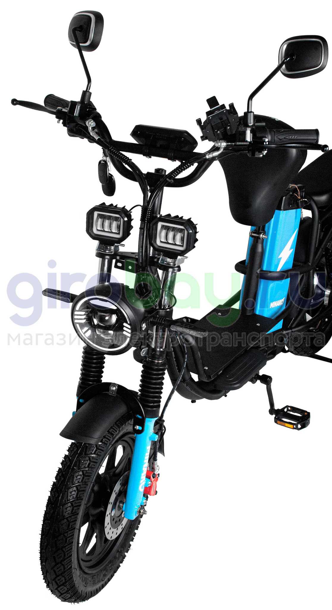 Электровелосипед Minako Monster PRO Black (60V/21Ah) 2025 года купить в ...
