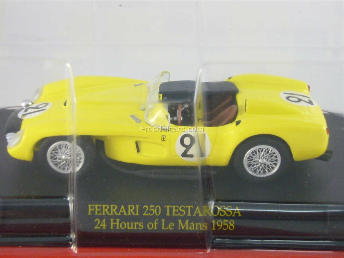 MODEL CARS Ferrari 250 TR 58 1958 yellow 1:43 Eaglemoss Ferrari ...