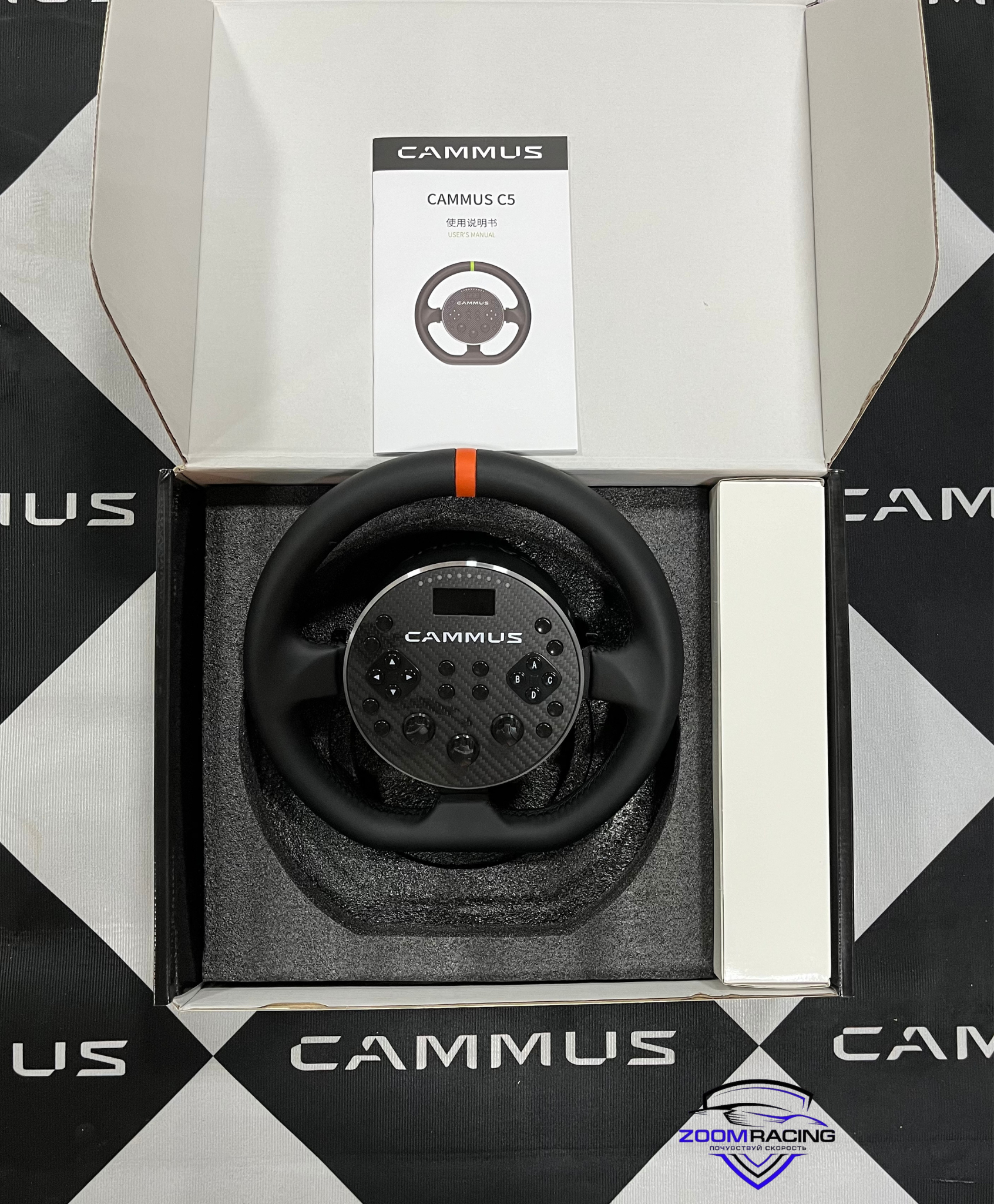 Cammus C5 Bundle - руль, база и педали Direct Drive… | ZoomRacing