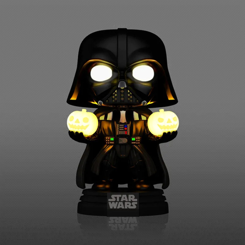 Funko POP Star Wars Darth Vader Holding Jack o Lanterns SFX 6 727 3990