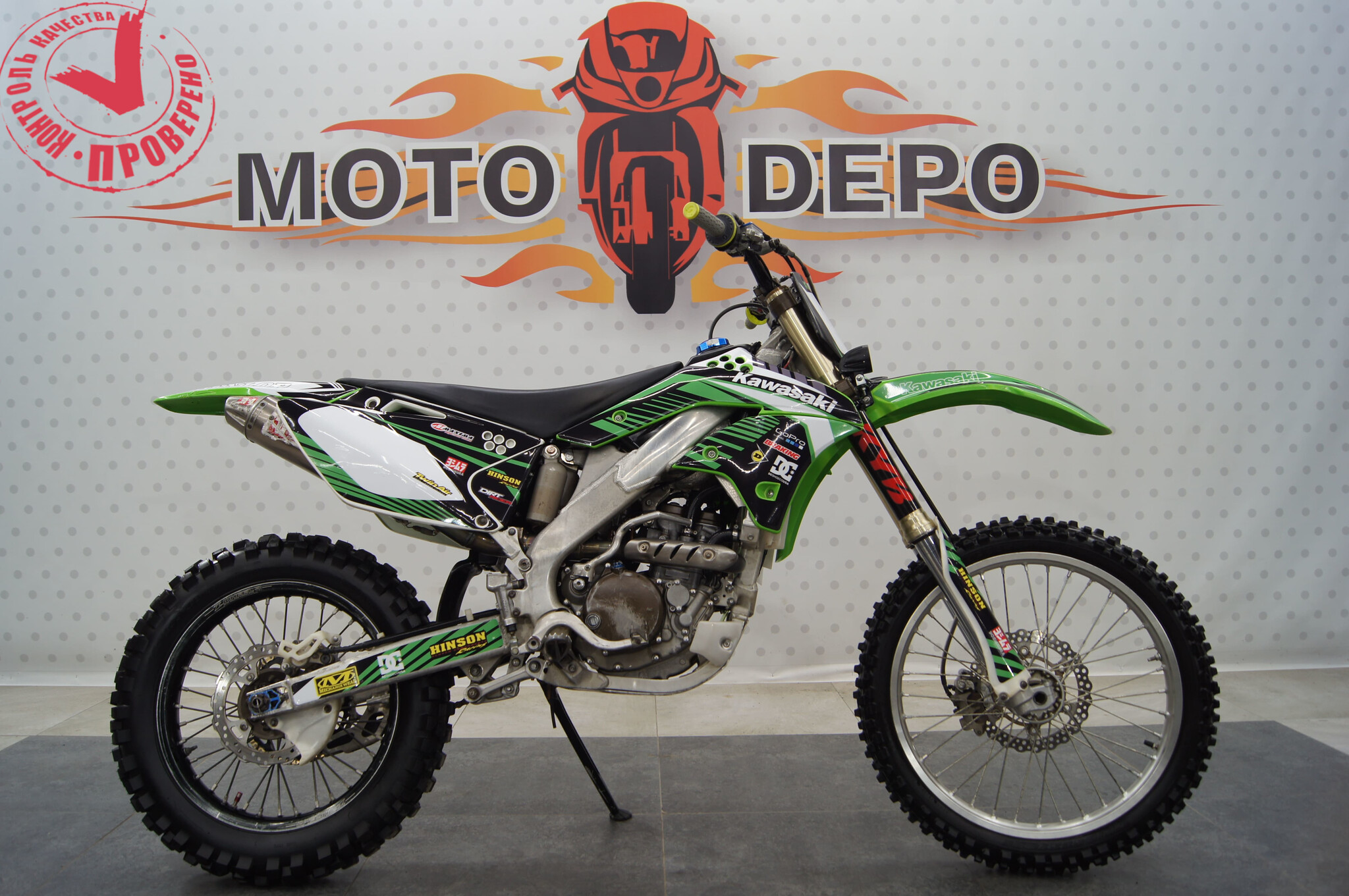 Kawasaki KX250F , 2008 - купить по выгодной цене | Moto-Depo