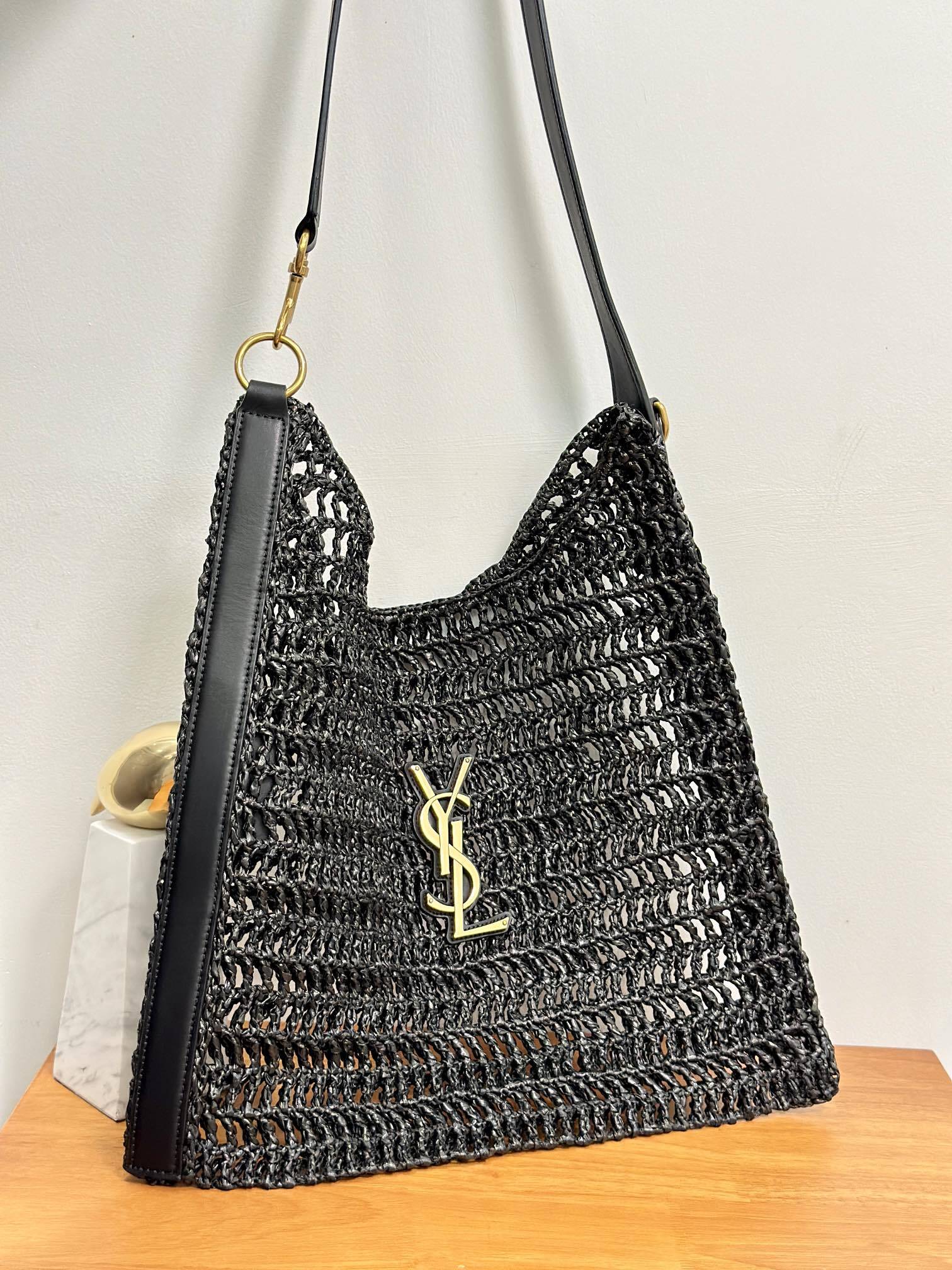 Saint Laurent Oxalis Bag In Raffia – Buy 165 $ | 4 Bag Lovers
