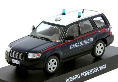 MODEL CARS Subaru Forester 2007 Italian Carabinieri 1:43 DeAgostini ...