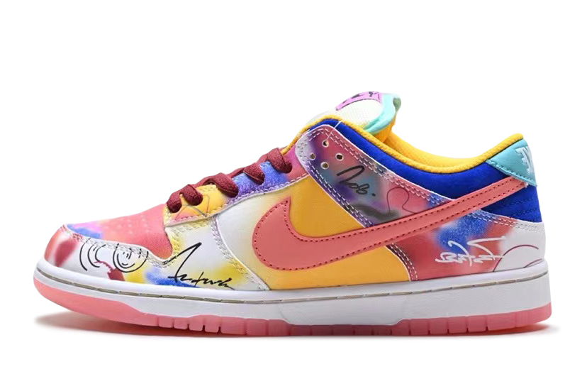 Futura Laboratories x Nike SB Dunk Low 'Sunblush' кроссовки купить в Basketroom.ru
