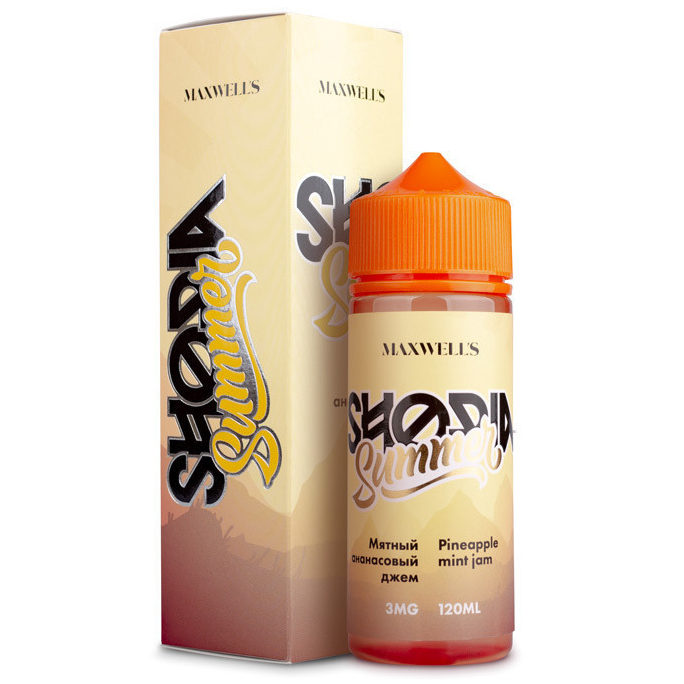 Жидкость М Maxwells 120 мл 3 мг Classic Shoria Summer Sibvape Иркутск