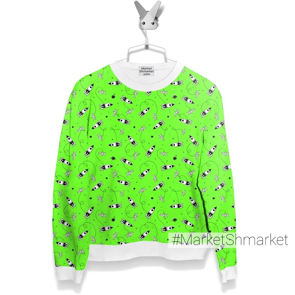 Ткани Зеленый космос - закажи на #MarketShmarket.com любая ткань с ...