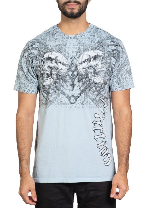 Affliction | Футболка COLLAPSE SKY BLUE A26368
