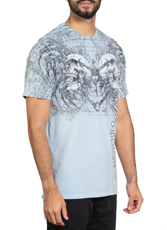 Affliction | Футболка COLLAPSE SKY BLUE A26368