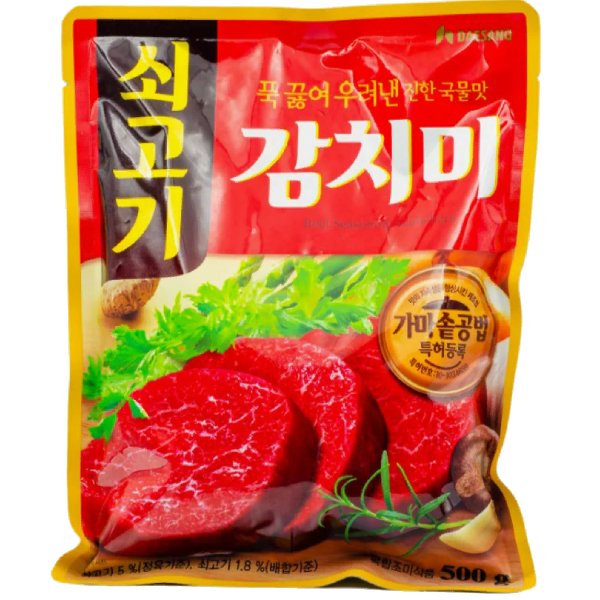 Приправа Дашида со вкусом говядины Daesang Beef Seasoning Gamchimi, 100 ...