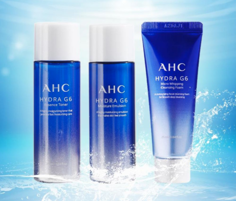 AHC hydra g6 trial kit – трэвел набор для глубокого и интенсивного ...