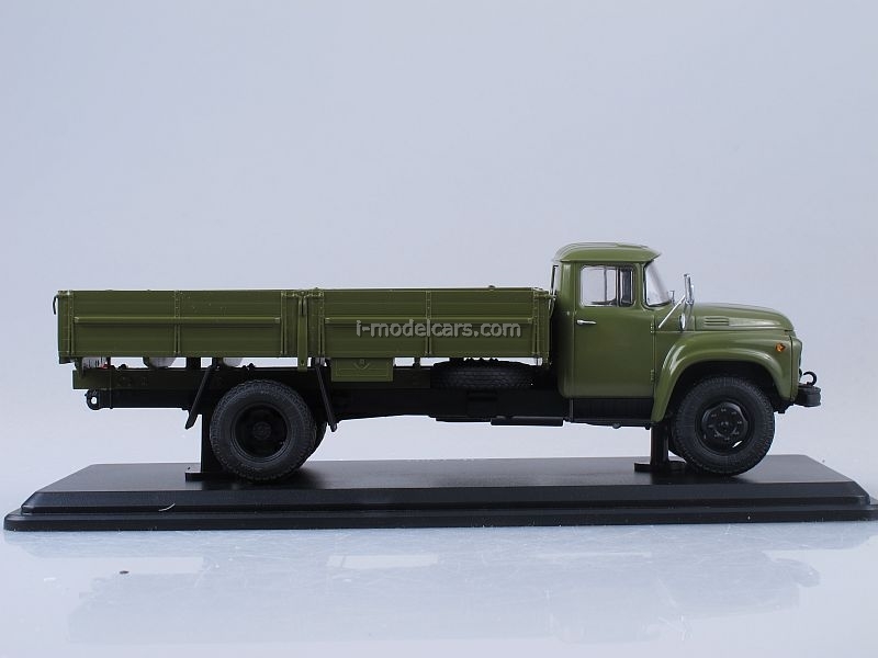 MODEL CARS ZIL-130G long wheelbase early khaki 1:43 Start Scale Models ...