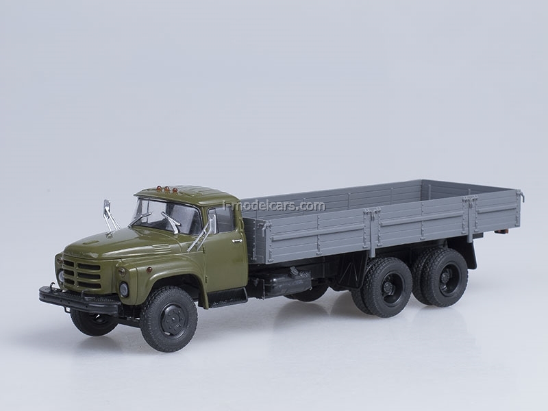 MODEL CARS ZIL-133GYa board khaki-gray AutoHistory 1:43