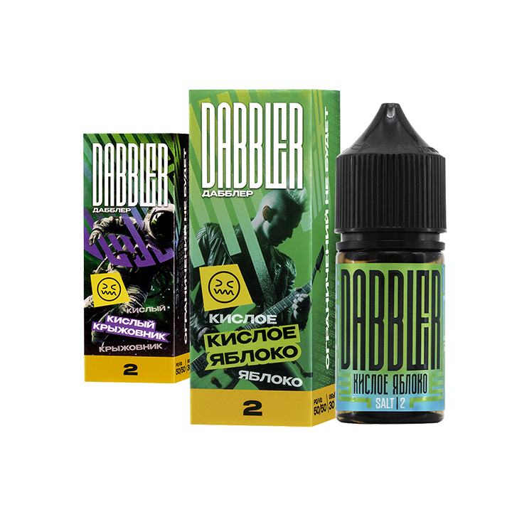 Купить жидкость для вейпа Dabbler Salt (chubby) 2% 30 ml - Кислое ...