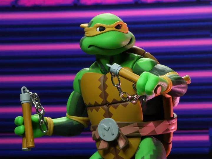 NECA Teenage Mutant Ninja Turtles in Time Michelangelo 28oi.ru