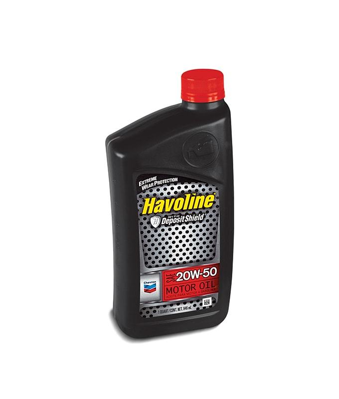 HAVOLINE 20W-50 моторное масло для бензиновых двигателей Chevron 1 литр