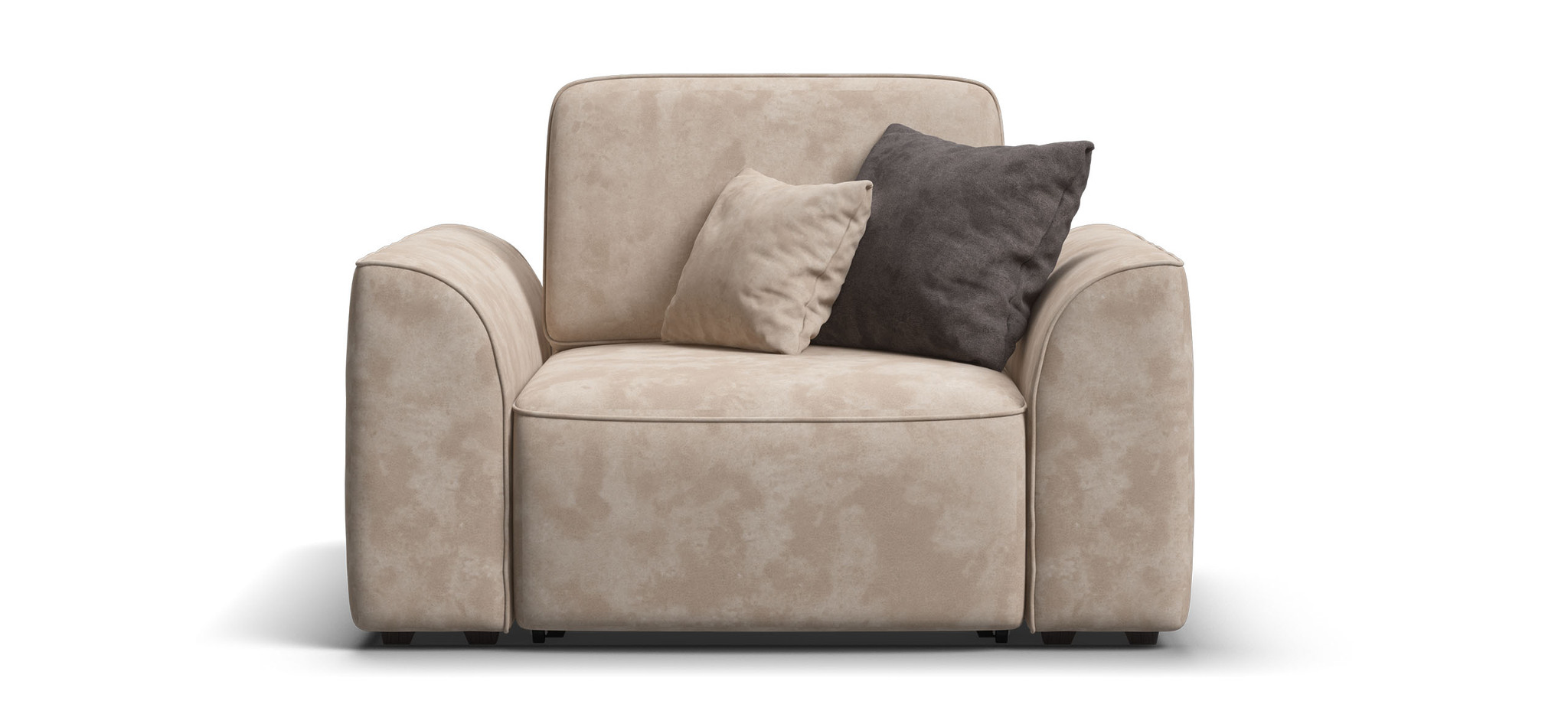 Кресло KING MODOOL Велюр Alkantara пепел – купить за 45 000 ₽ | Альфамебель