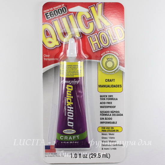 Клей E6000 Quick Hold (29,5 мл)