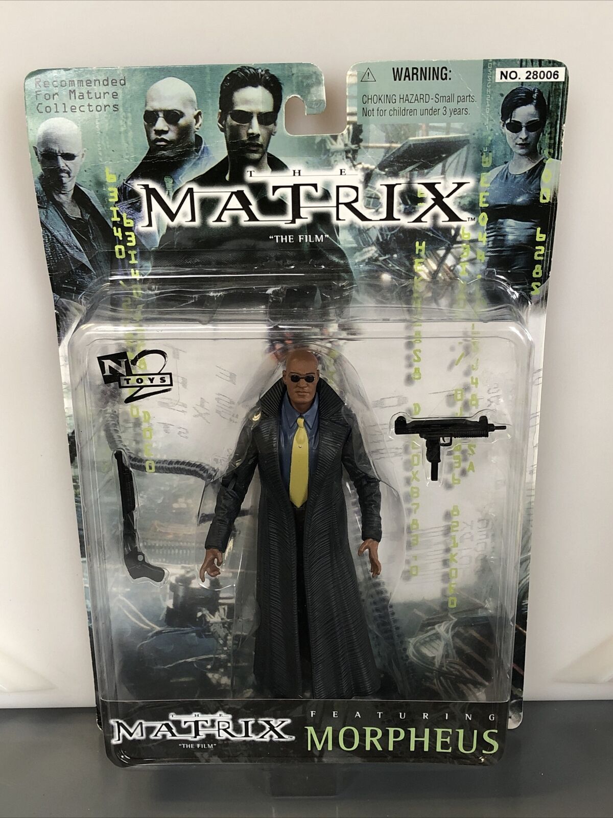 Фигурка The Matrix Morpheus Warner Brothers N2 Toys (Retro) – купить за ...