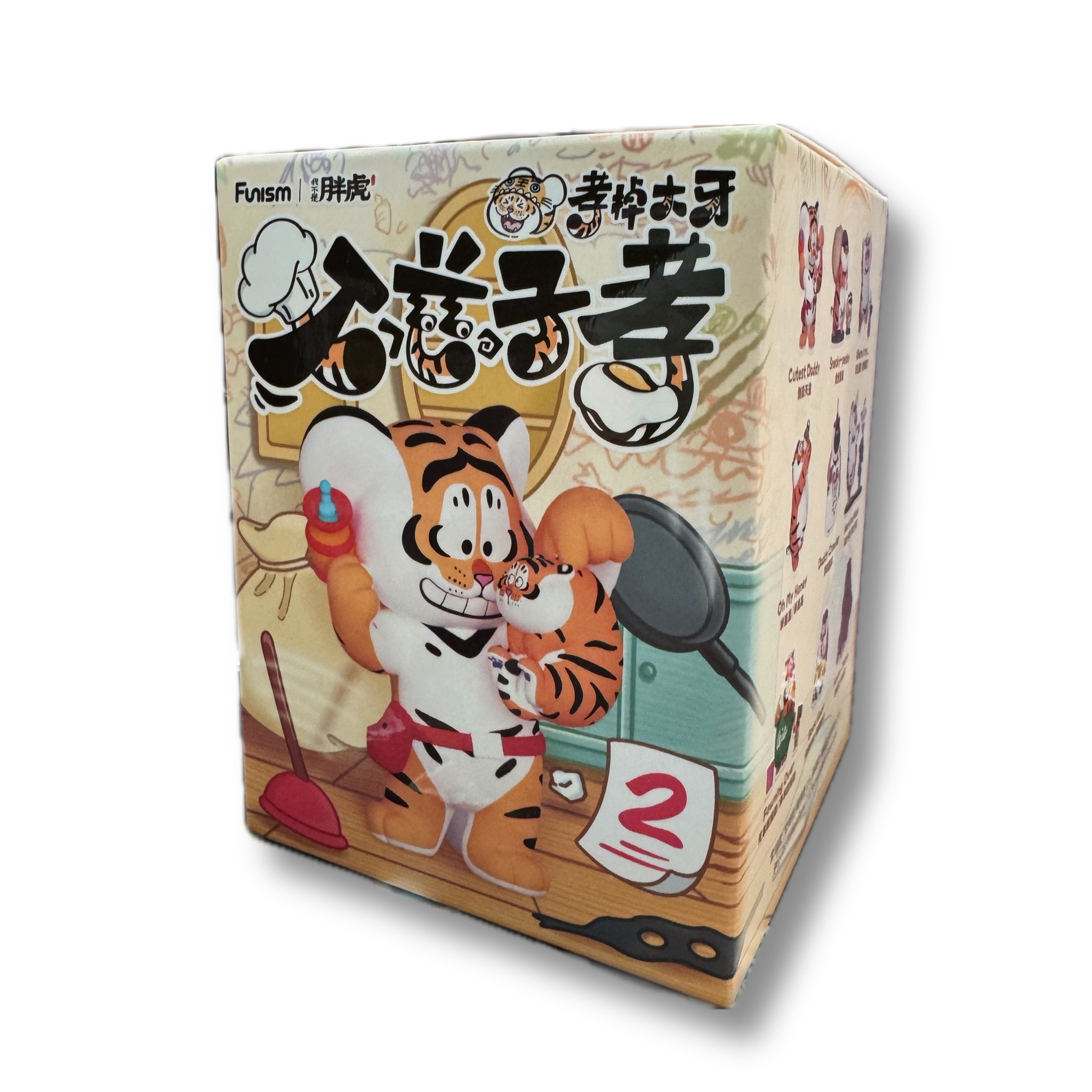 Случайная фигурка FUNISM Alexander the Fat Tiger Roaring Love Series 2 ...